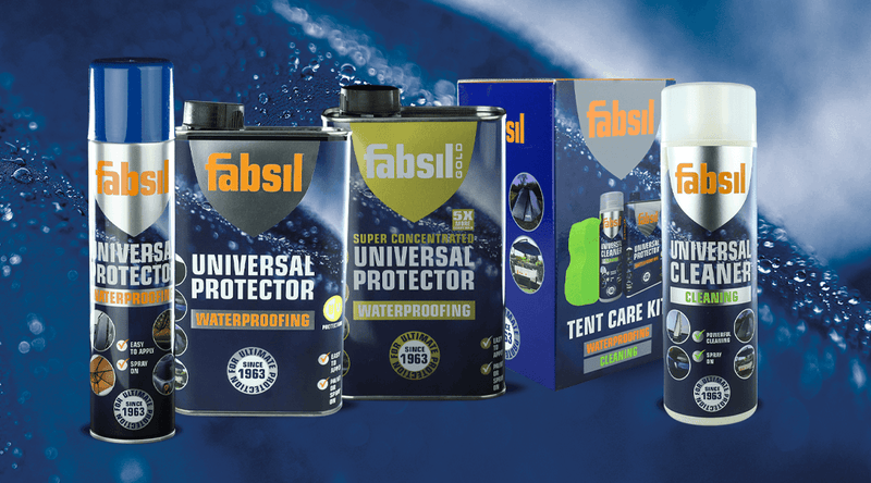 Fabsil | Tent Care | Waterproofing & Cleaning Outdoor Equipment
